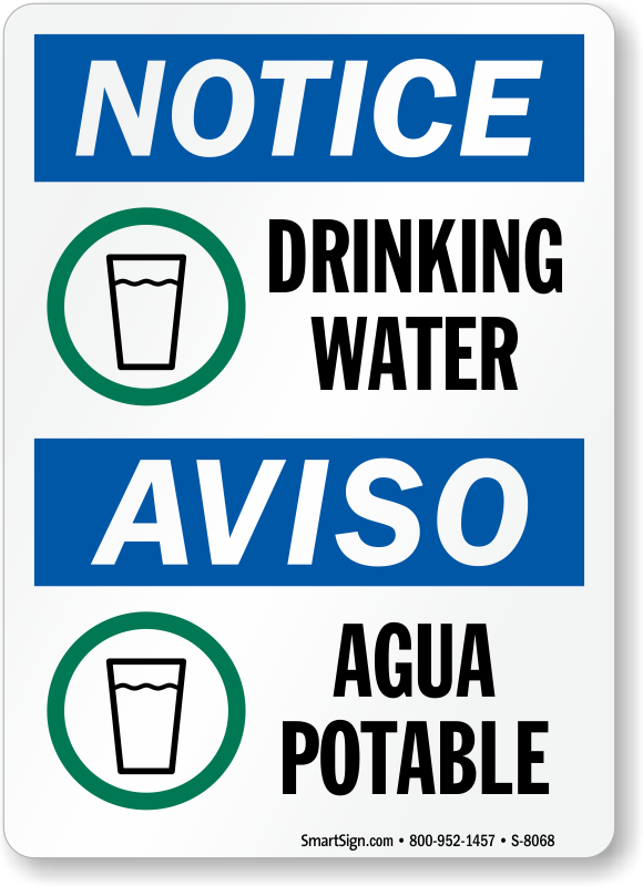 Drinking Water / Agua Potable